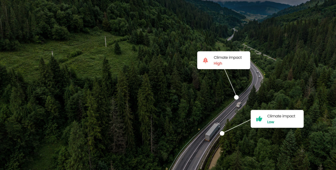 Climate Impact Score - Greater Than