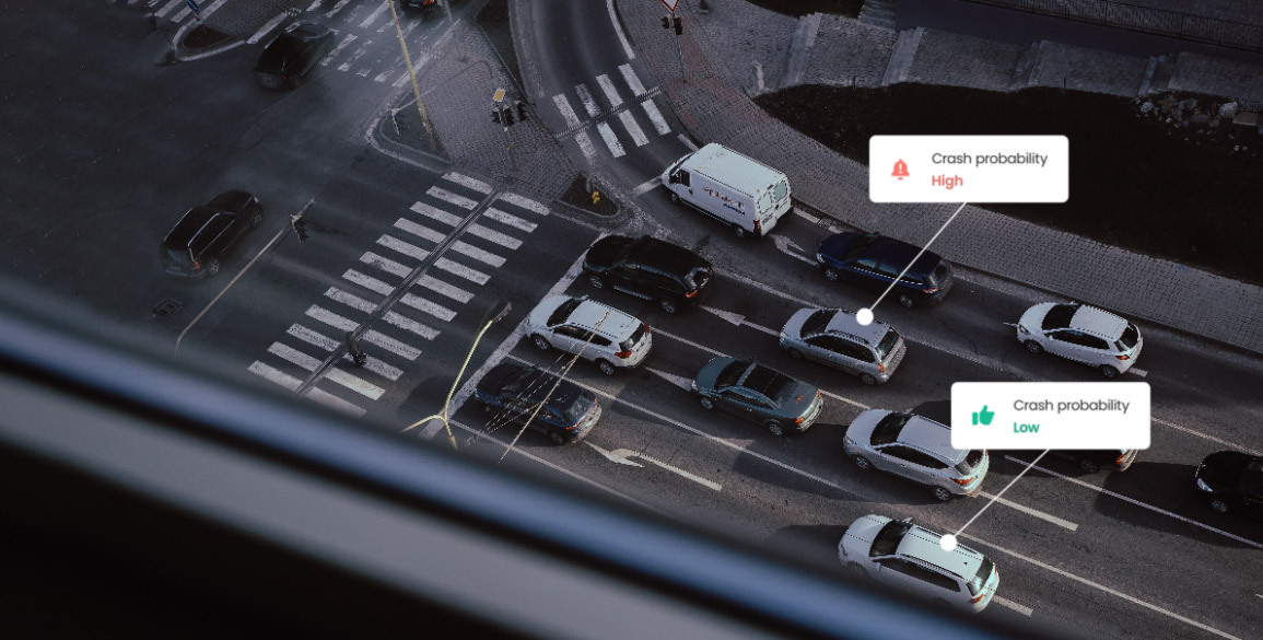 Crash Probability Score - Greater Than