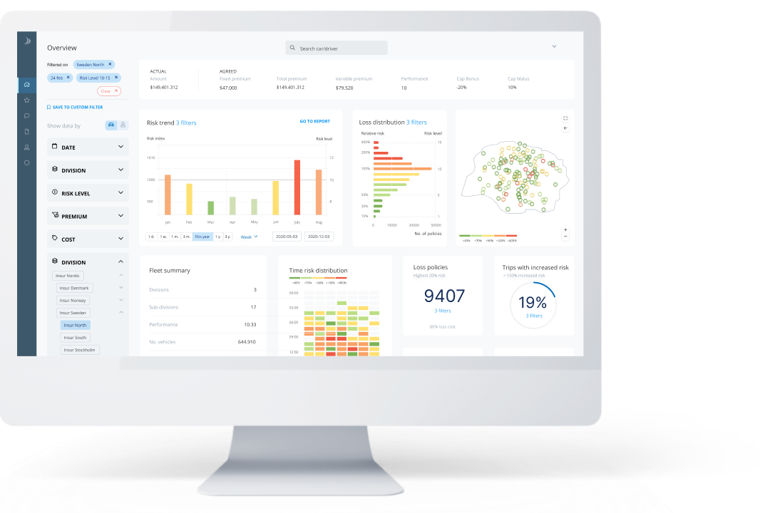 Crash Probability Dashboard - Greater Than Crash Probability Dashboard - Greater Than