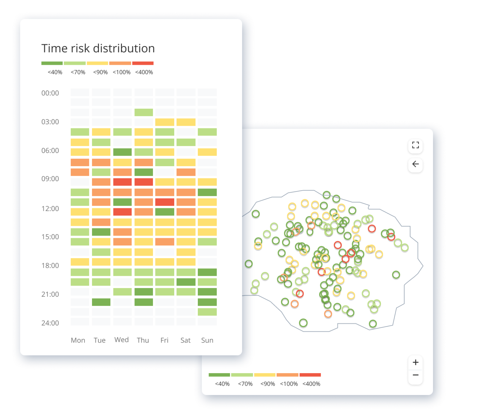 Crash Probability Dashboard - Greater Than Crash Probability Dashboard - Greater Than